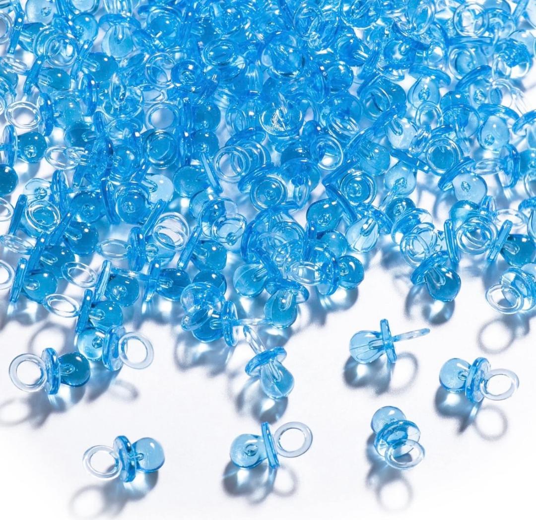 3/4" Plastic Miniature Baby Pacifier Blue (144 Pieces) – Jenly ...