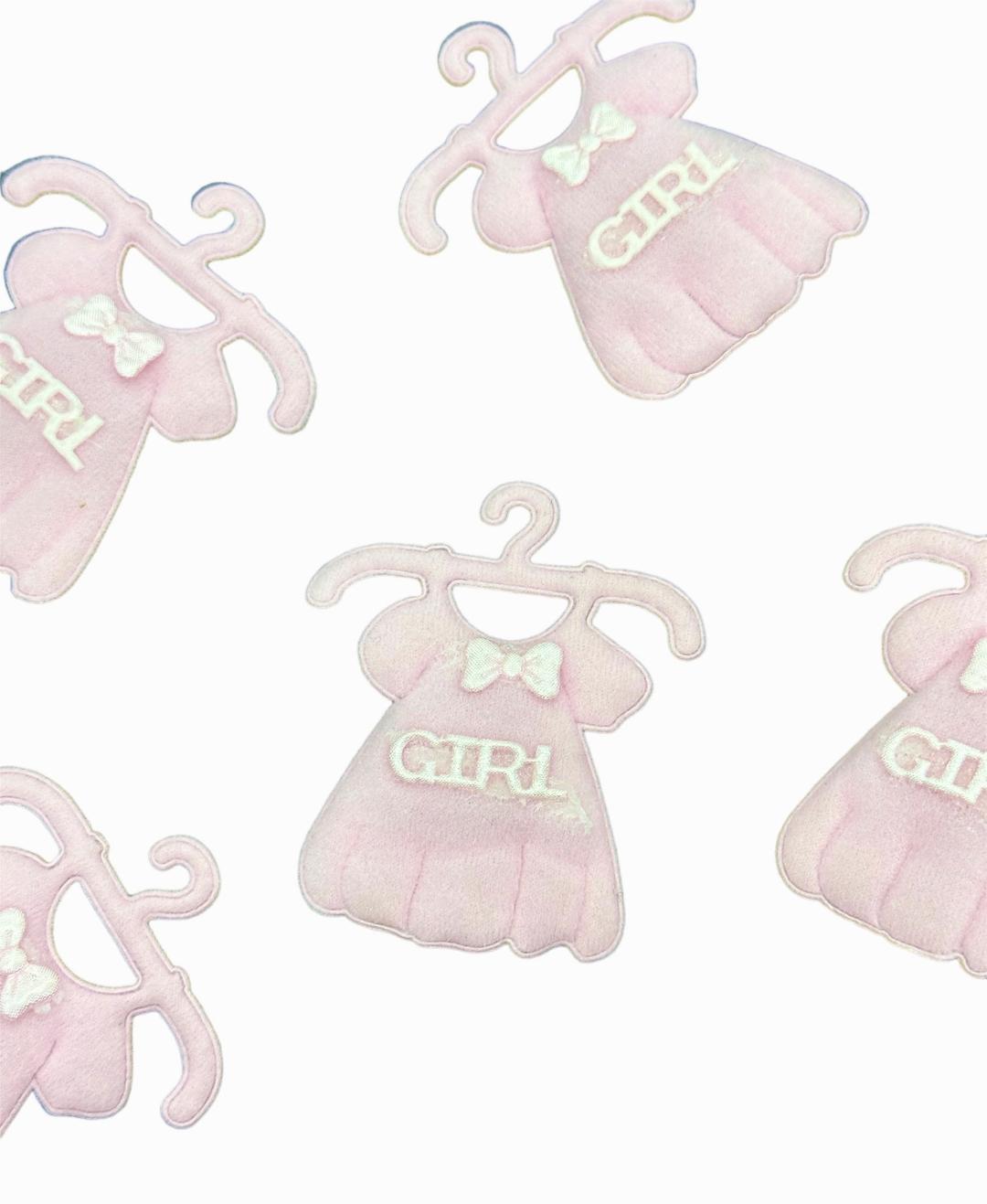 Baby Shower Decoration Cotton Baby Dress Pink (12 pieces) – Jenly ...