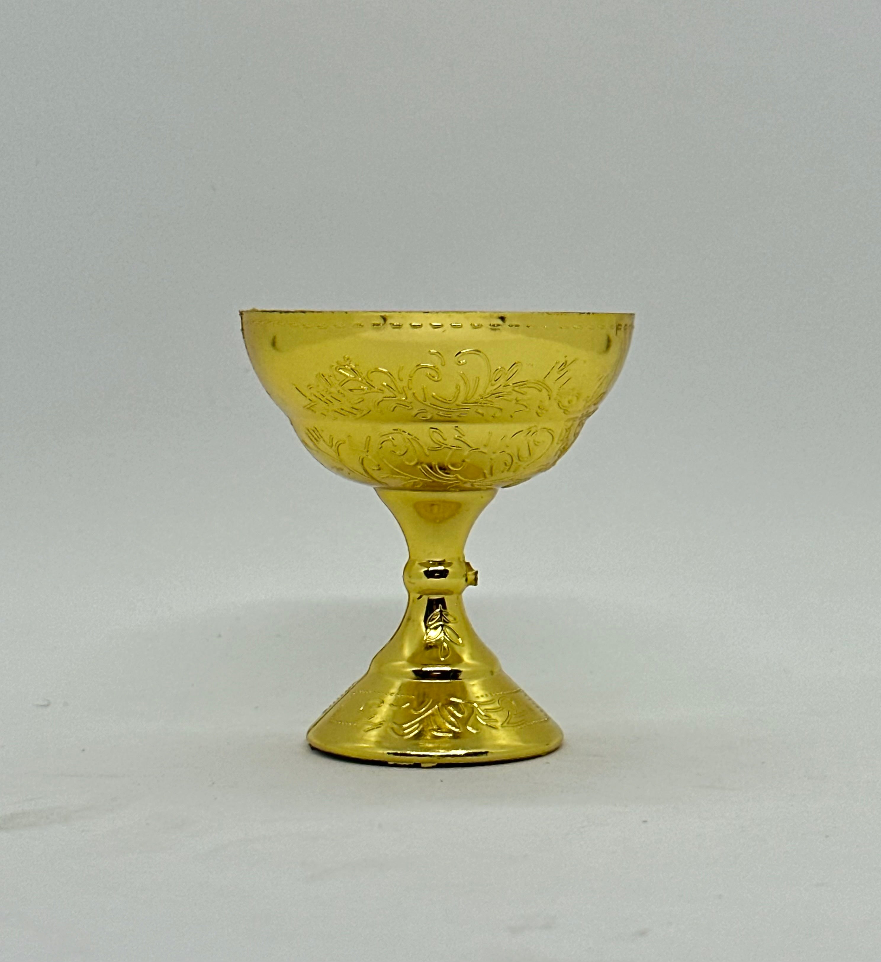 12PCS Plastic Chalice Cup Gold 2.75" Tall Communion Decoration – Jenly ...
