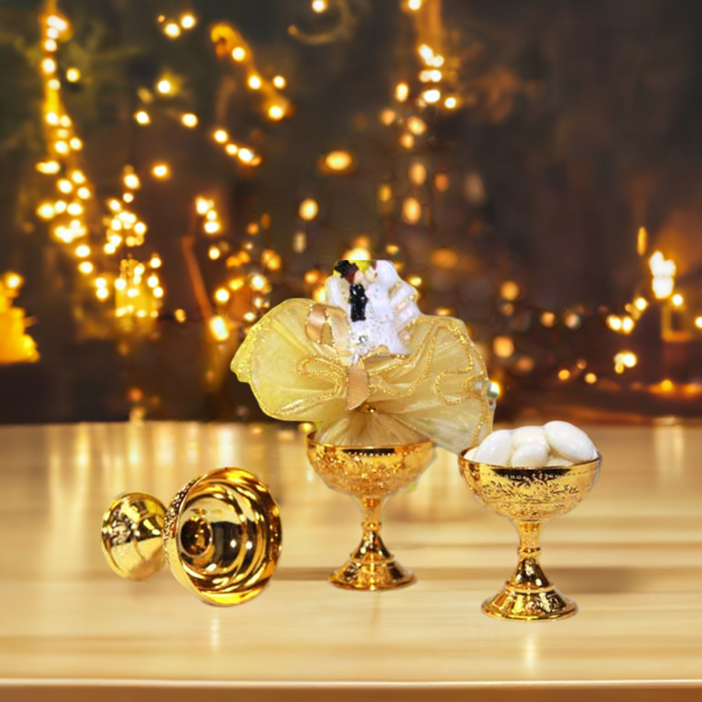 12PCS Plastic Chalice Cup Gold 2.75" Tall Communion Decoration – Jenly ...