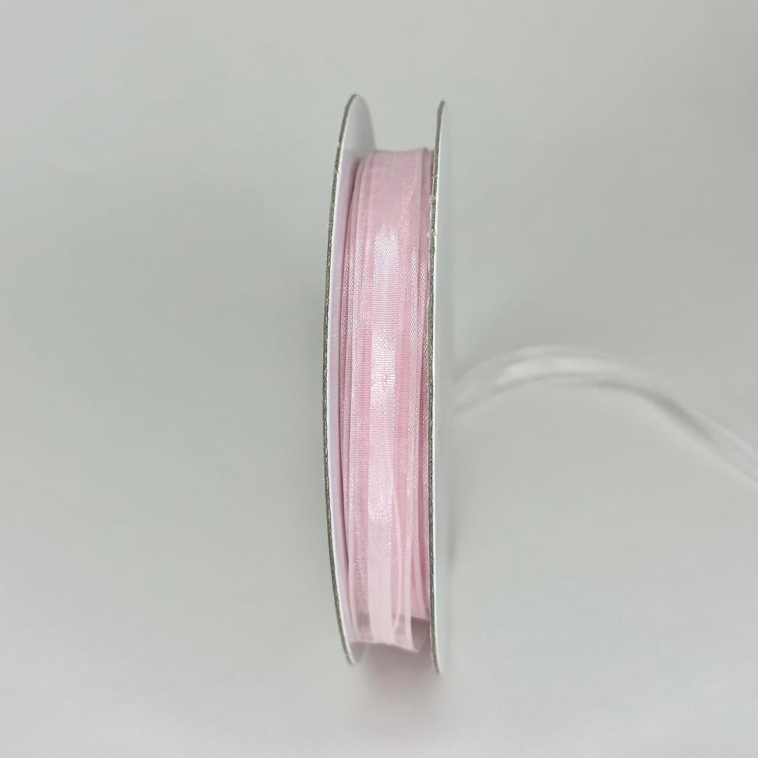 3/8" Pink Organza Thin Pull Bow String Ribbon (25 Yard) Gift Wrapping ...