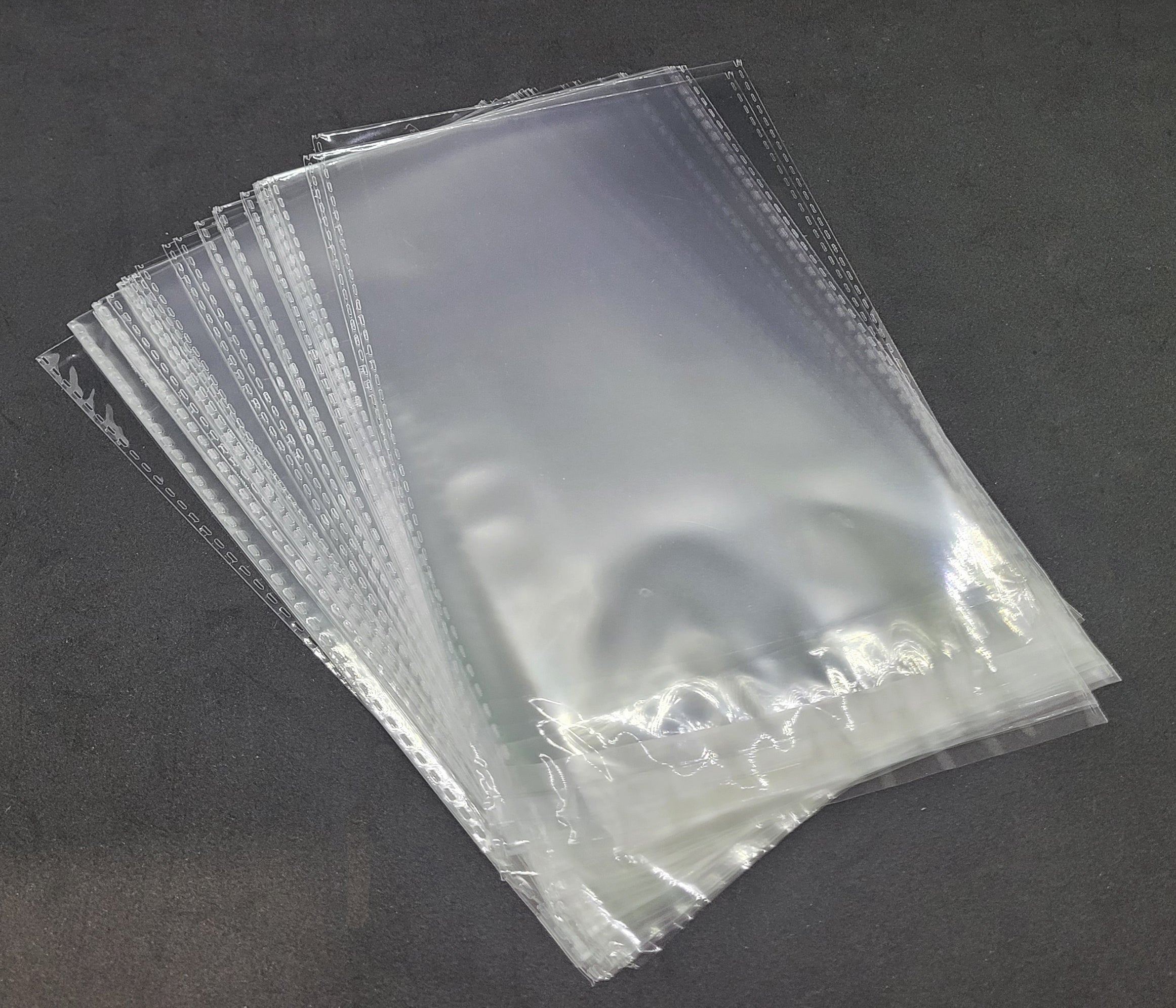 5" X 7" Transparent Archival Bag with Self Sealing (80 Pieces) – Jenly ...