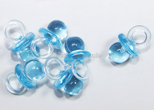 3/4" Plastic Miniature Baby Pacifier Blue (144 Pieces) | $6.99