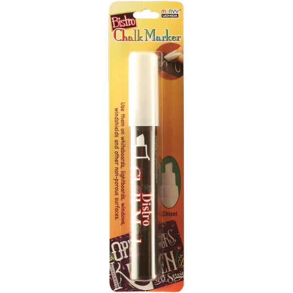 Broad Point Tip Regular Bistro Chalk Marker White